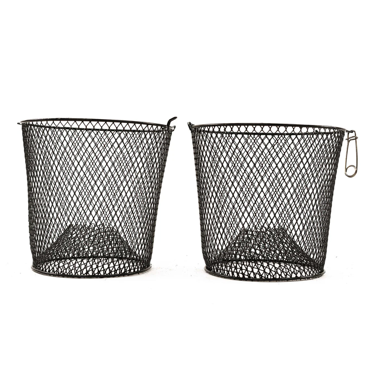 Crawfish Trap, Vinyl-coated Steel Mesh, 2.5" Opening, Case of 6 Traps ...