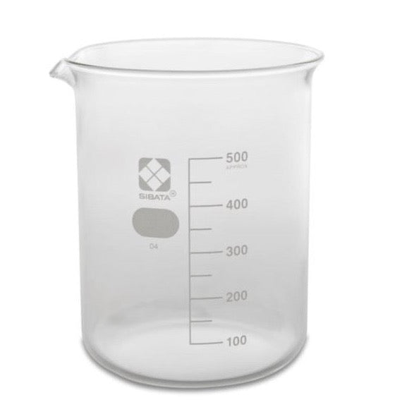 Beaker, Glass, 500 ml – Dynamic Aqua-Supply