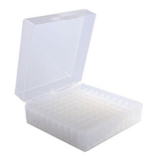Polypropylene Storage Box for Microcentrifuge Tubes, 100 Place ...