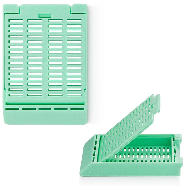 UNISETTE™ Tissue Processing and Embedding Cassettes, Green, Box/500 ...
