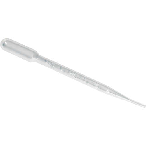 Transfer Pipettes, Disposable Plastic, 3.0 ml Total Volume, Graduated ...