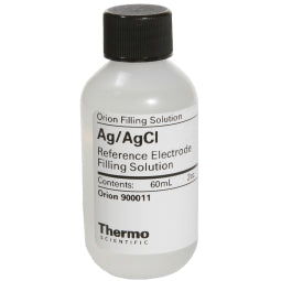 Thermo Scientific Orion Electrode Fill solution, 4 M KCl with Ag+, 5 x ...