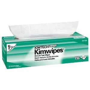 Kimwipes™ Delicate Task Wipers, 12" x 12" (30 cm x 30 cm), Box of 196 ...