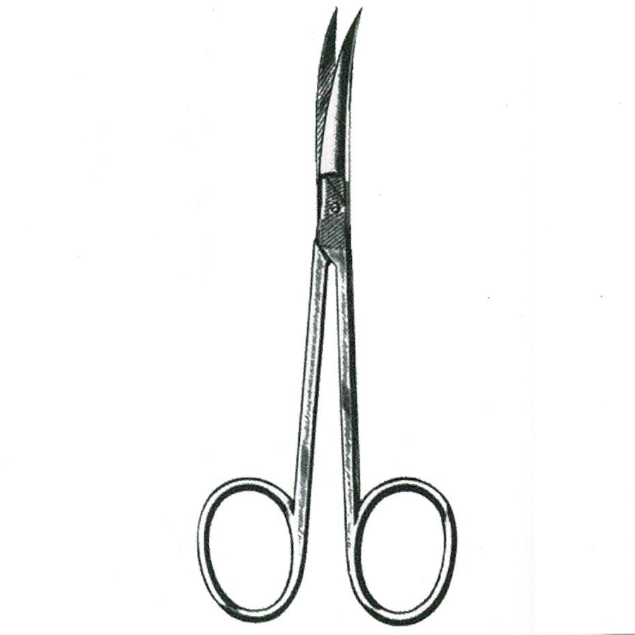 Dissecting Scissors - Fine, Curved, 11.5 cm – Dynamic Aqua-Supply