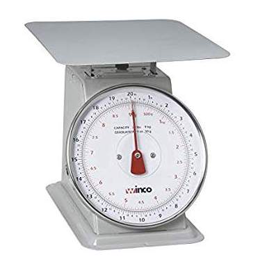 Table Top Dial Scale - 20 lb / 9 Kg Capacity – Dynamic Aqua-Supply