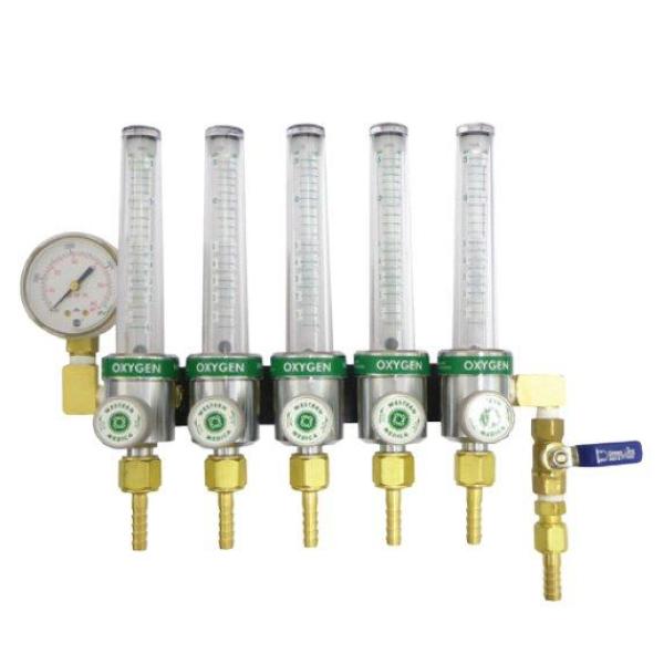 5-Way Oxygen Flow Meter Manifold – Dynamic Aqua-Supply